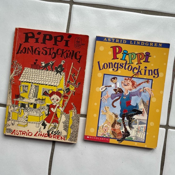 Other | Vintage Pippi Longstocking Book Set | Poshmark